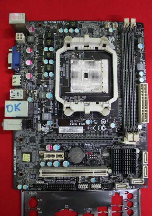 ECS A55F2-M3 EliteGroup Материнская плата FM2