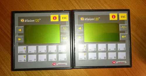 Дисплей vision. Unitronics Vision 120-22-r2c. Unitronics Vision v120. Unitronics v120-22-r2c. Контроллер Vision 120.