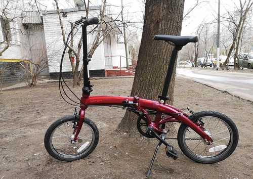 Велосипед складной алюминиевый Dahon Curve D3 16"