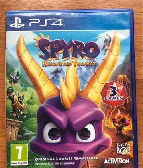 Spyro Reignited Trilogy для ps4