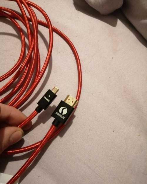 Кабель hdmi Micro usb