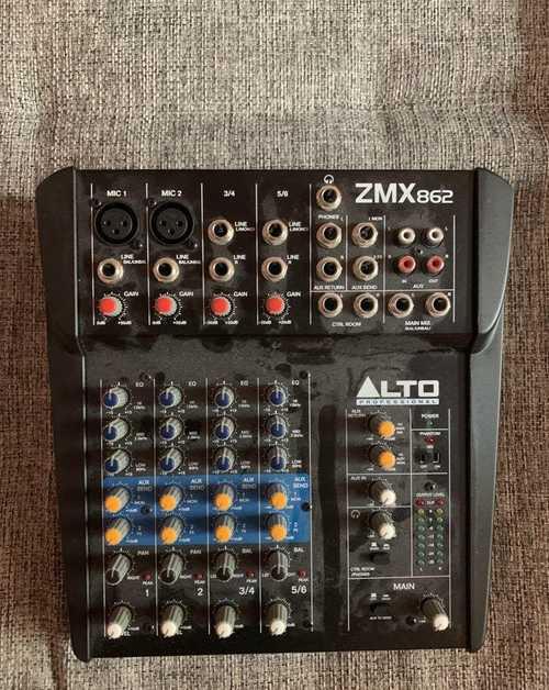 Микшерский пульт Alto ZMX862