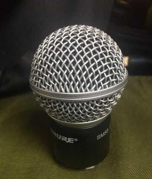 Shure sm58 капсуль голова