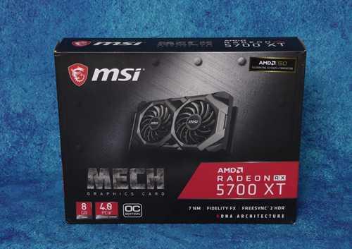 Видеокарта MSI RX5700XT Mech