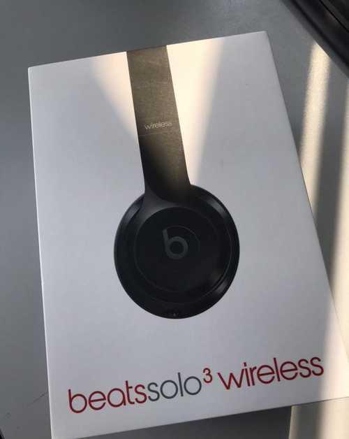 Беспроводные наушники Beatssolo 3 wireless