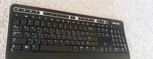 Рабочая Беспроводная клавиатура Microsoft