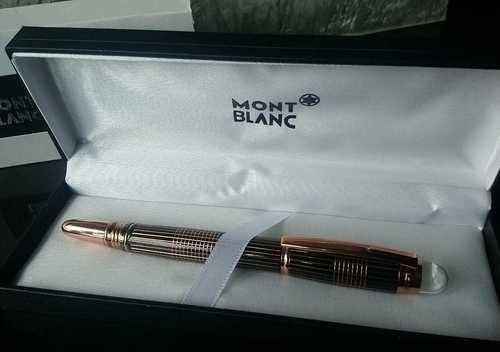 Ручка роллер Montblanc Starwalker Cool gold