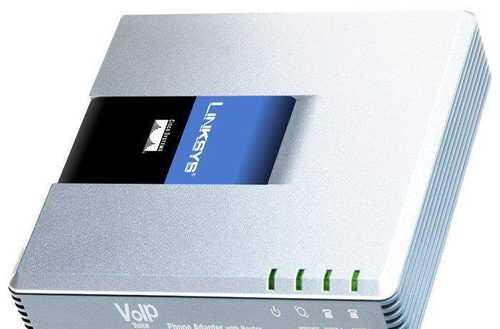 Шлюз-маршрутизатор роутер VoIP Linksys SPA2102