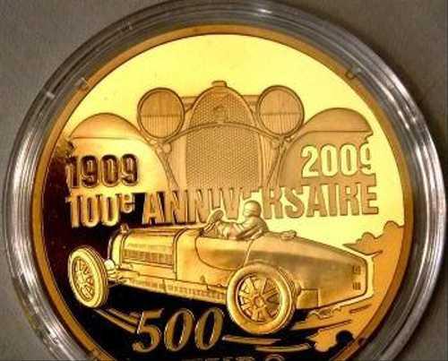 500 евро 2009, 100 лет основания Bugatti