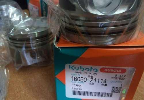 Поршень оригинал Kubota D1105 STD 16060-21114