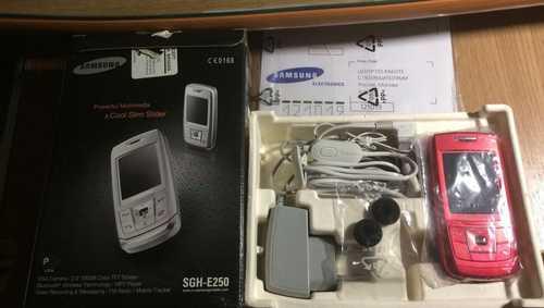 Смартфон слайдер SAMSUNG E250