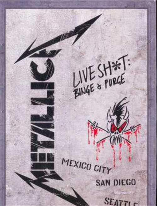 Metallica - Live Shit: Binge & Purge (1993) DVD