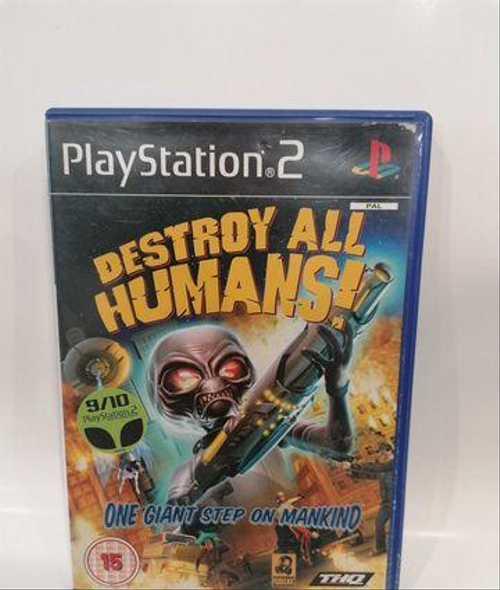 PS2 Destroy All Humans