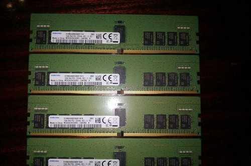 Серверная память DDR4 ECC 64GB (4x16)