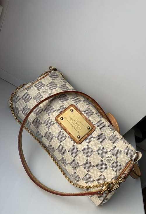 Клатч Louis Vuitton Eva damier azur