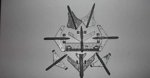 Игрушки СССР самолеты самолетики