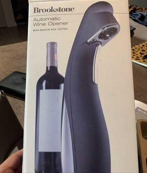 Brookstone wine opener (открывашка вина)