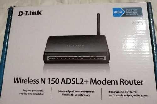 Wi-Fi - роутер DLink dsl-2640U