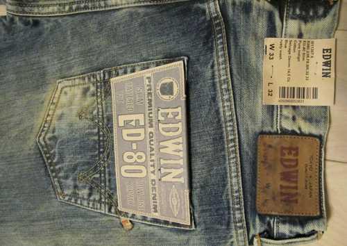 Джинсы Edwin Selvedge Оригинал Новые Эдвин Мужские