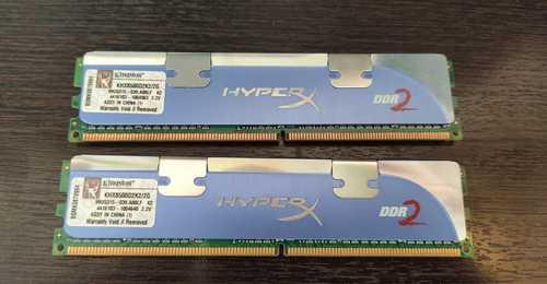 Оперативная память DDR2 2x1Gb