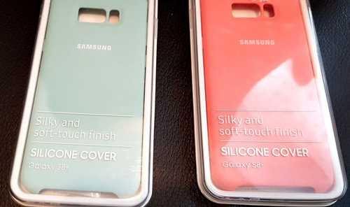 Новые чехлы Silicone Cover для SAMSUNG Galaxy S8+