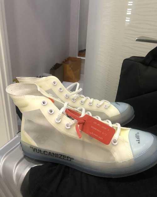 Кеды коллаборация Convers & OFF white