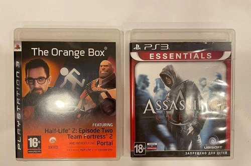 The Orange Box и Assassin's Creed PS3 (Доставка)