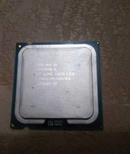 Процессор Intel Pentium D915 SL9KB costa rica