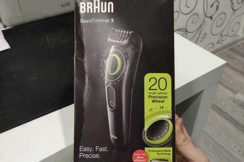 Триммер для бороды Braun Beard Trimmer 3 bt3221