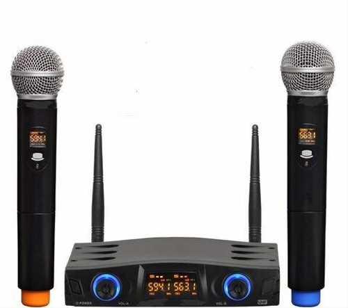 Радио микрофоны LO-U21/Shure Beta 58a (2х16каналов