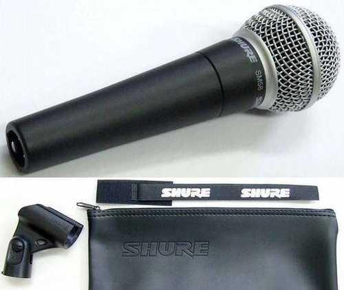 Микрофон Shure SM58-LCE (вокальный)