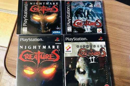 Nightmare Creatures 1-2 PlayStation 1 PS1