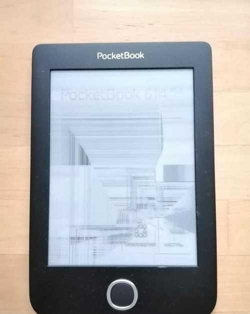 Сломанная электронная книга PocketBook 614 Plus