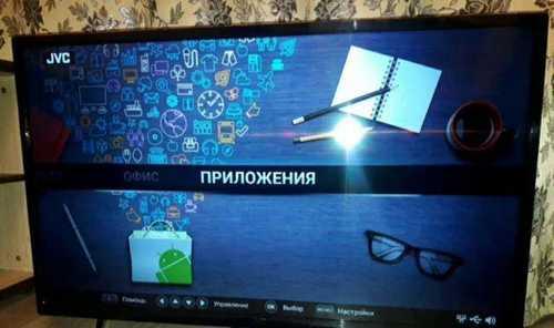 Телевизор 40" wifi android JVC led