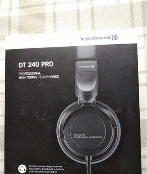 Наушники Beyerdynamic DT 240 Pro, новые