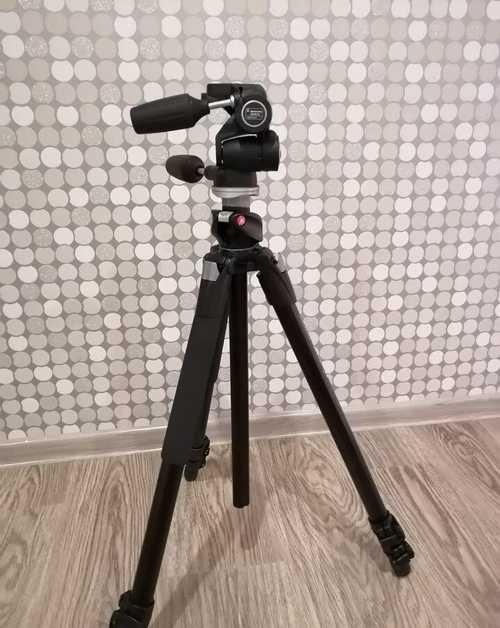 Штатив Manfrotto 055 xprob + голова 804RC2