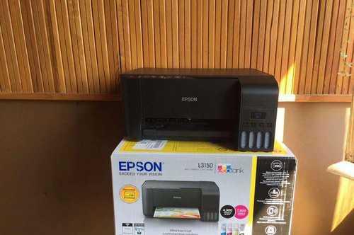 Как перезагрузить принтер epson l3150