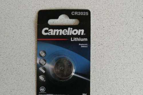 Батарейка литиевая CR2025 Camelion
