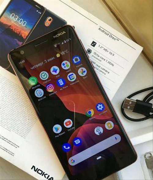 Nokia 3.1 Android 10. (NFC)