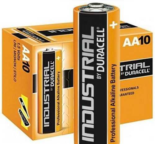 Duracell Industrial AA LR6 MN1500 батарейки