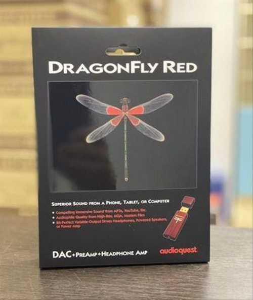 Audioquest DragonFly Red новый