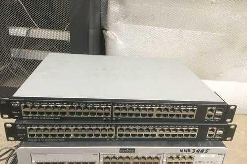 Коммутатор Cisco SF200-48P 48-Port 10/100 PoE