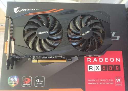 Видеокарта Radeon Aorus RX580 4GB