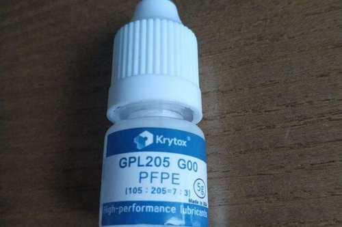 Смазка для клавиатуры, krytox, gpl205, goo.5 g