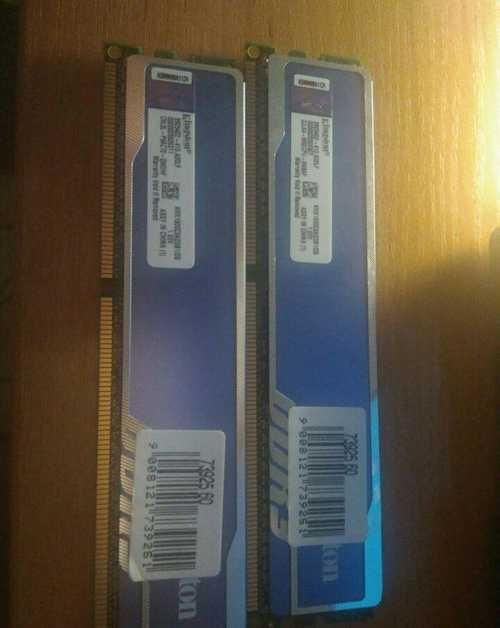 Kingston hyperx blu. khx1600c9ad3b1 / 2g