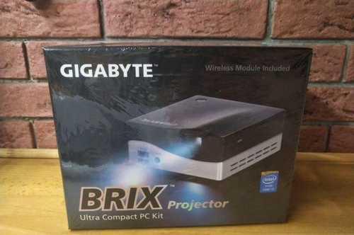 Мини пк Gigabyte Brix i3-4010U с DLP проектором