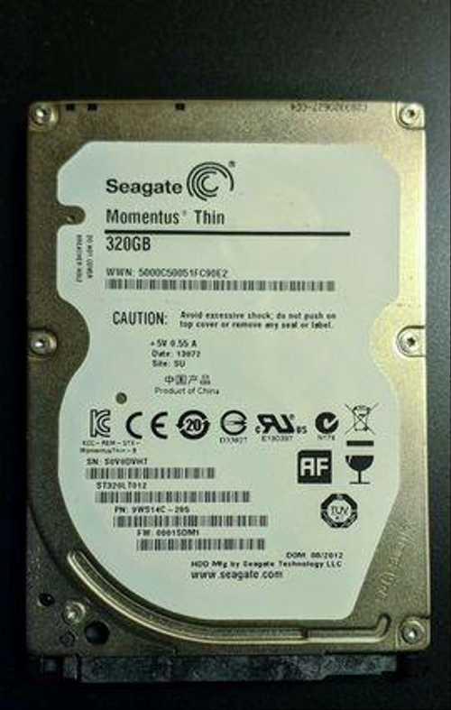 2 HDD 160 gb + 320 gb (не работает)