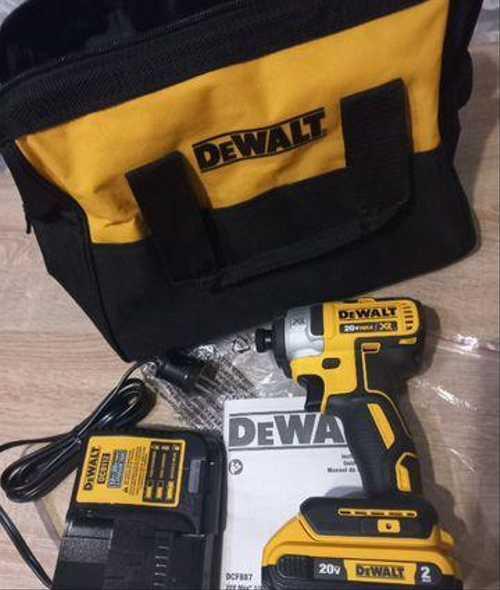 DeWalt DCF887D1 Ударный винтовёрт