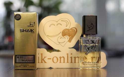 Аромат Paco Rabanne 1 Million - Shaik № 91
