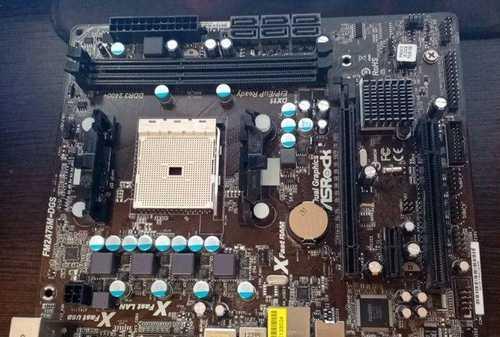 Плата ASRock Socket-FM2 FM2A75M-DGS